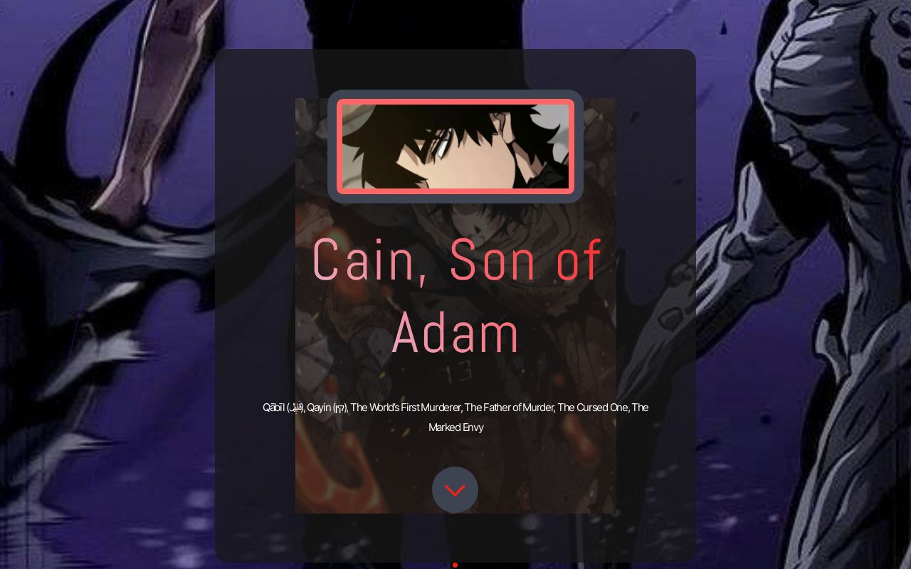 Cain (Rework Part 2)